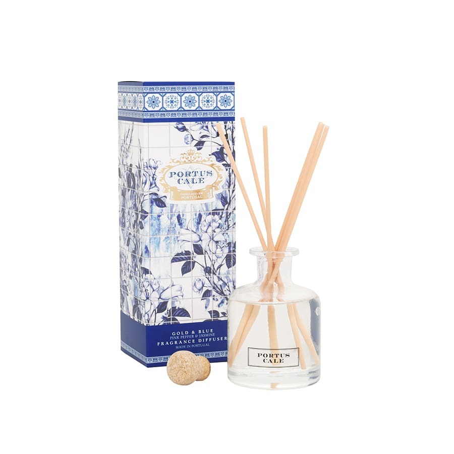 PORTUS CALE - GOLD & BLUE - REED DIFFUSER 100ML