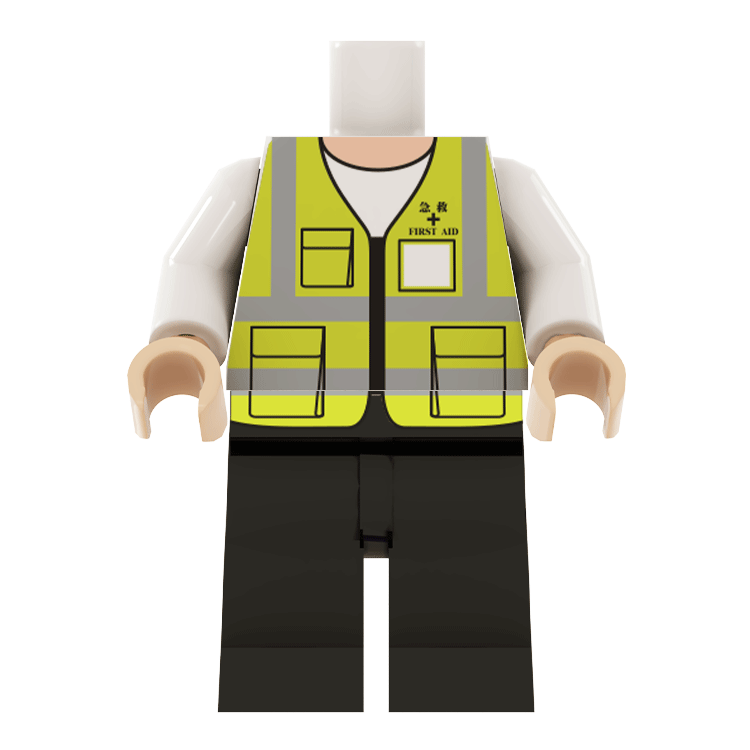 LEGO消防和救護人仔