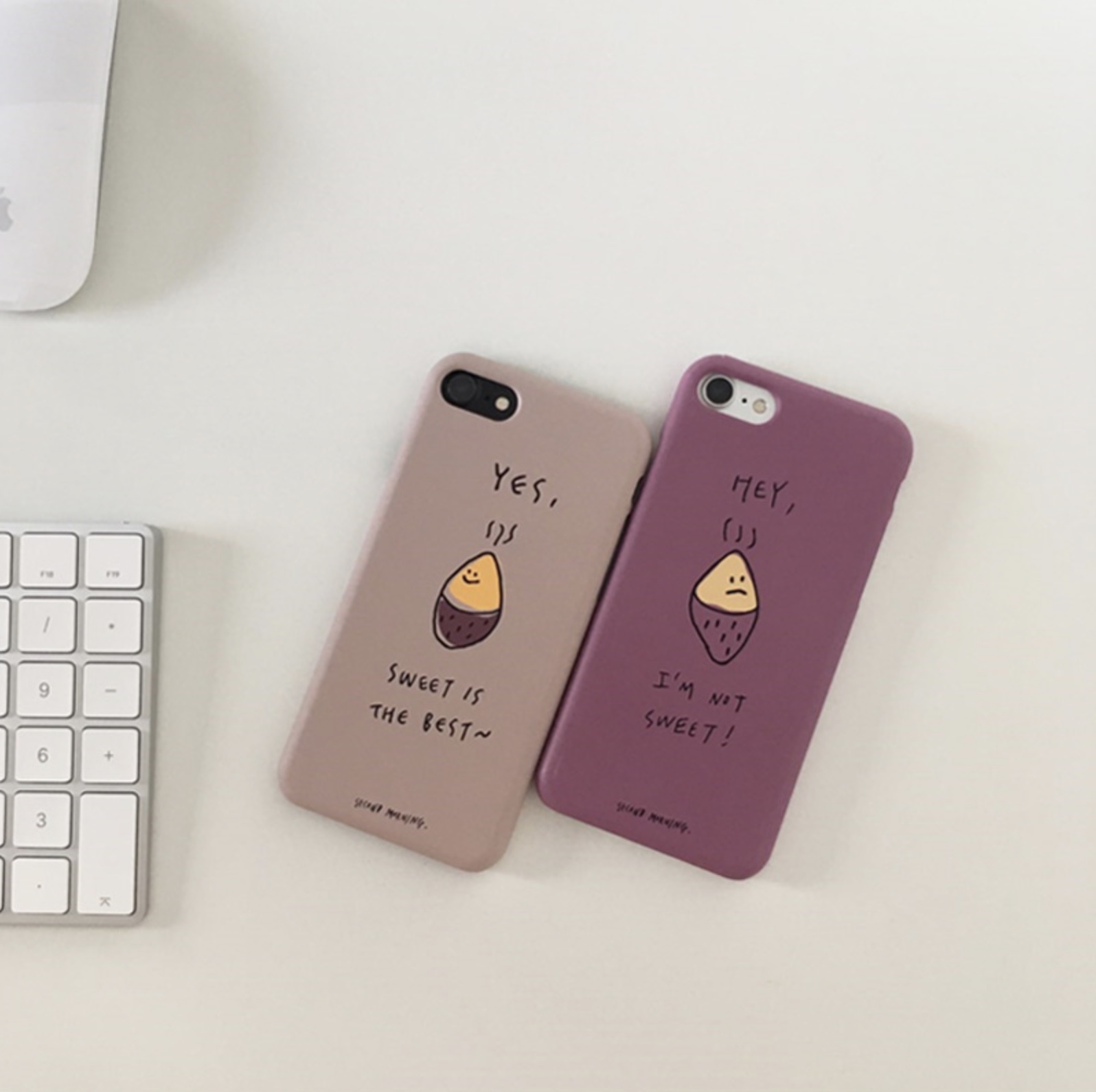 SECOND MORNING 고구마 Kumi Hard Phone Case 蕃薯仔 硬身手機殼