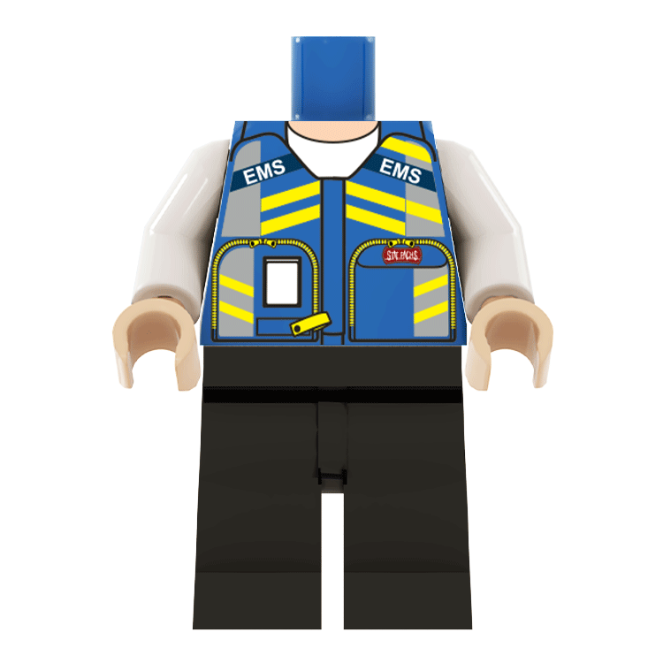 LEGO消防及救護人仔