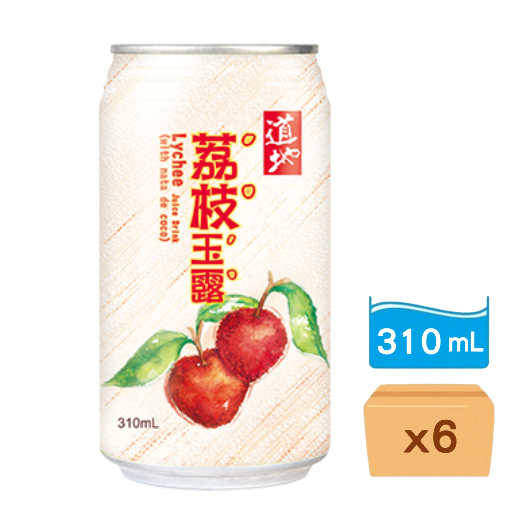 道地-荔枝玉露 310ml x 6罐