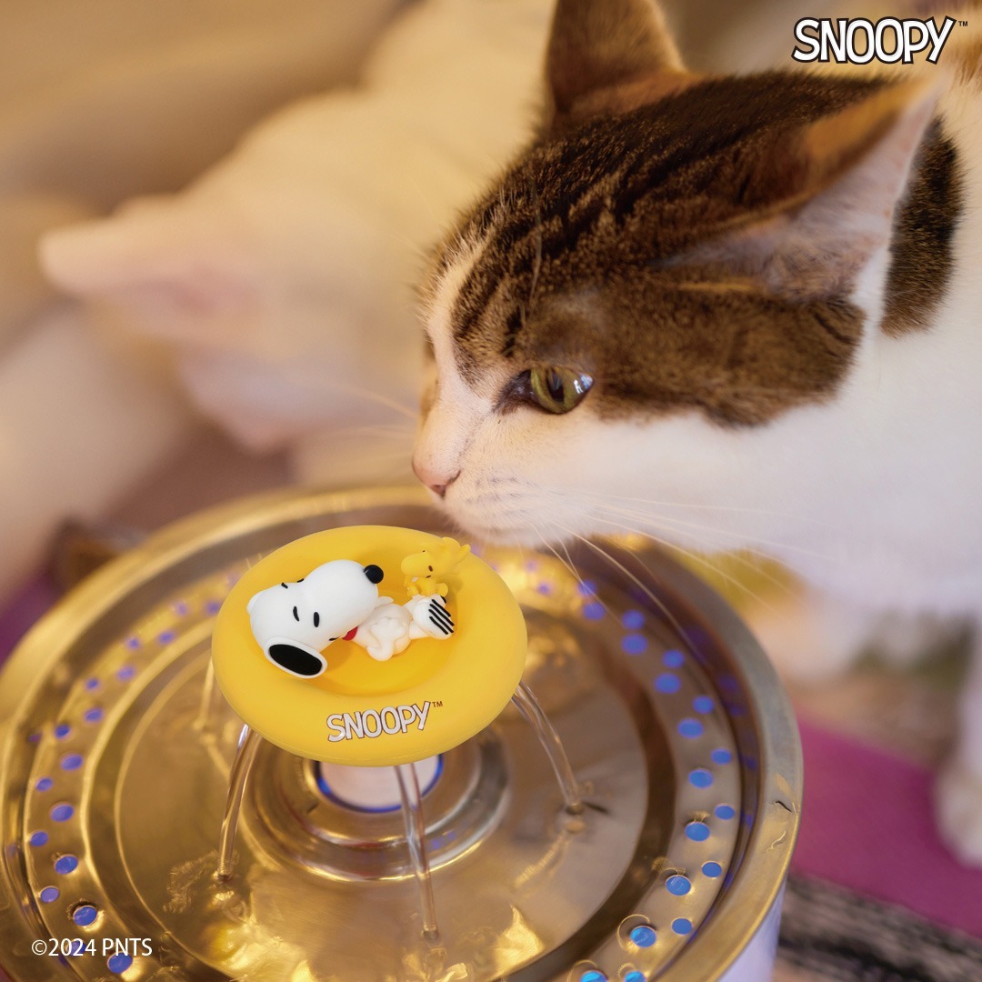 infoThink 史努比系列自動寵物餵食器