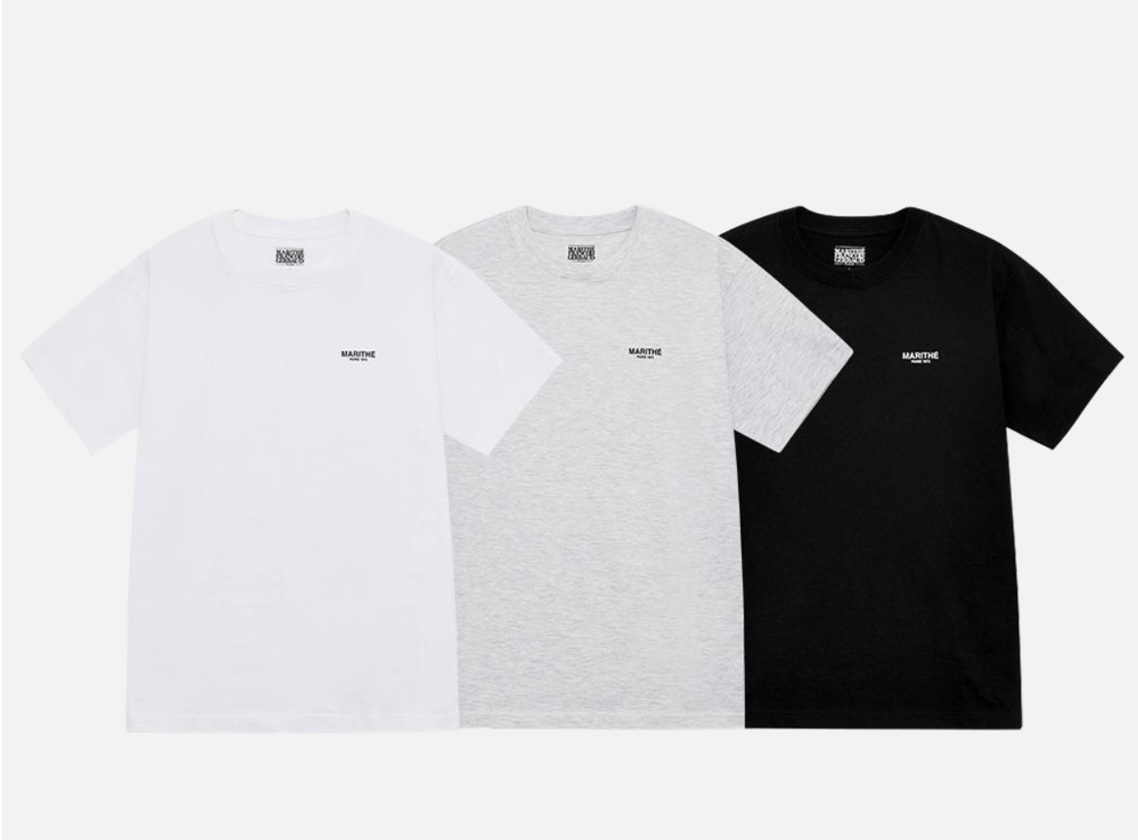 3PACK SMALL REGULAR LOGO TEE mix
