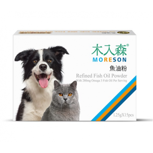 Moreson 木入森 - 魚油粉 1.25g x 15包
