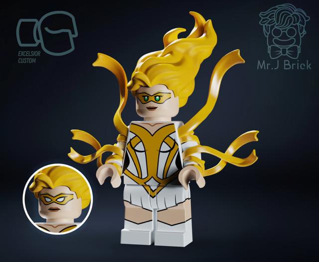 【預訂】【Excelsior custom x Mr.J Brick】金色滑翔機