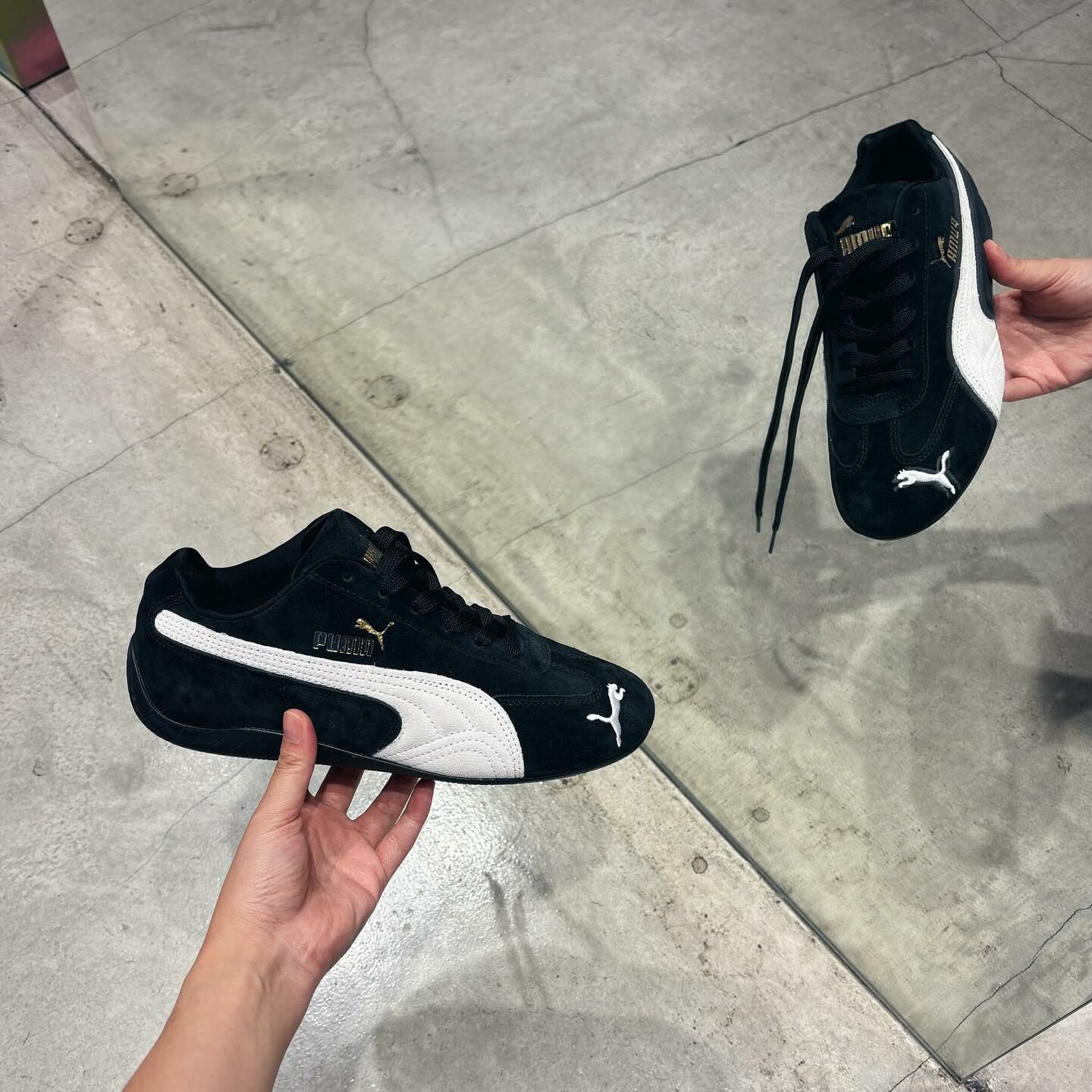 PUMA Speedcat OG Rose同款 黑色 小LOGO 賽車 復古鞋 39884601