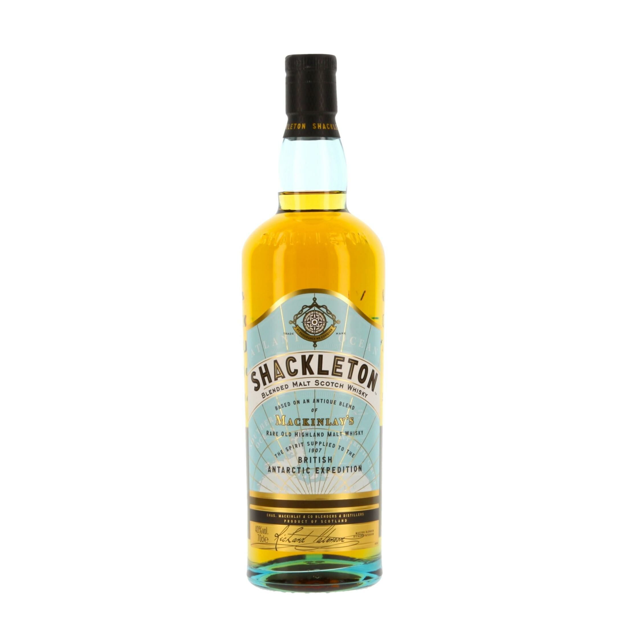 Mackinlay’s Shackleton Blended Scotch Whisky 夏克頓南極冰封純麥