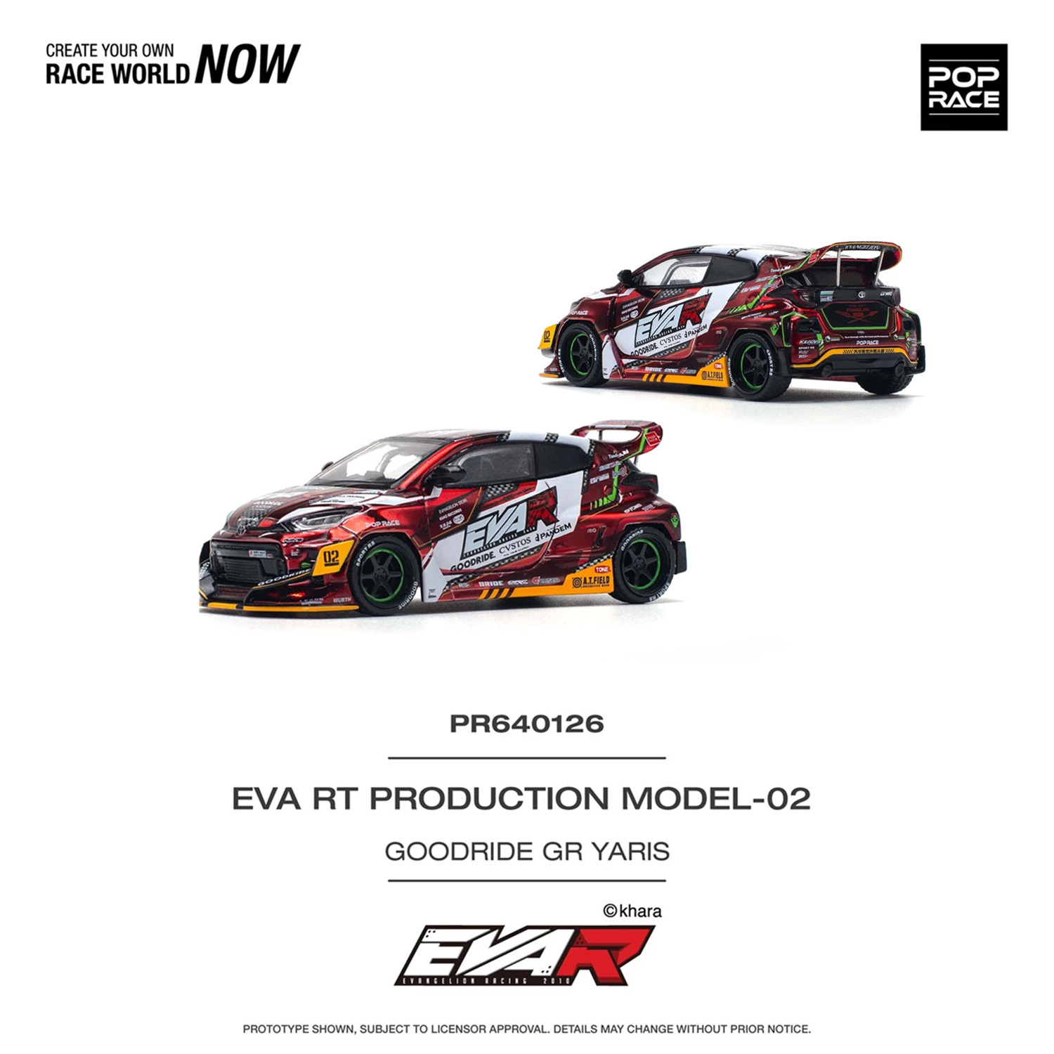 Pop Race EVA RT Production (PR640126)