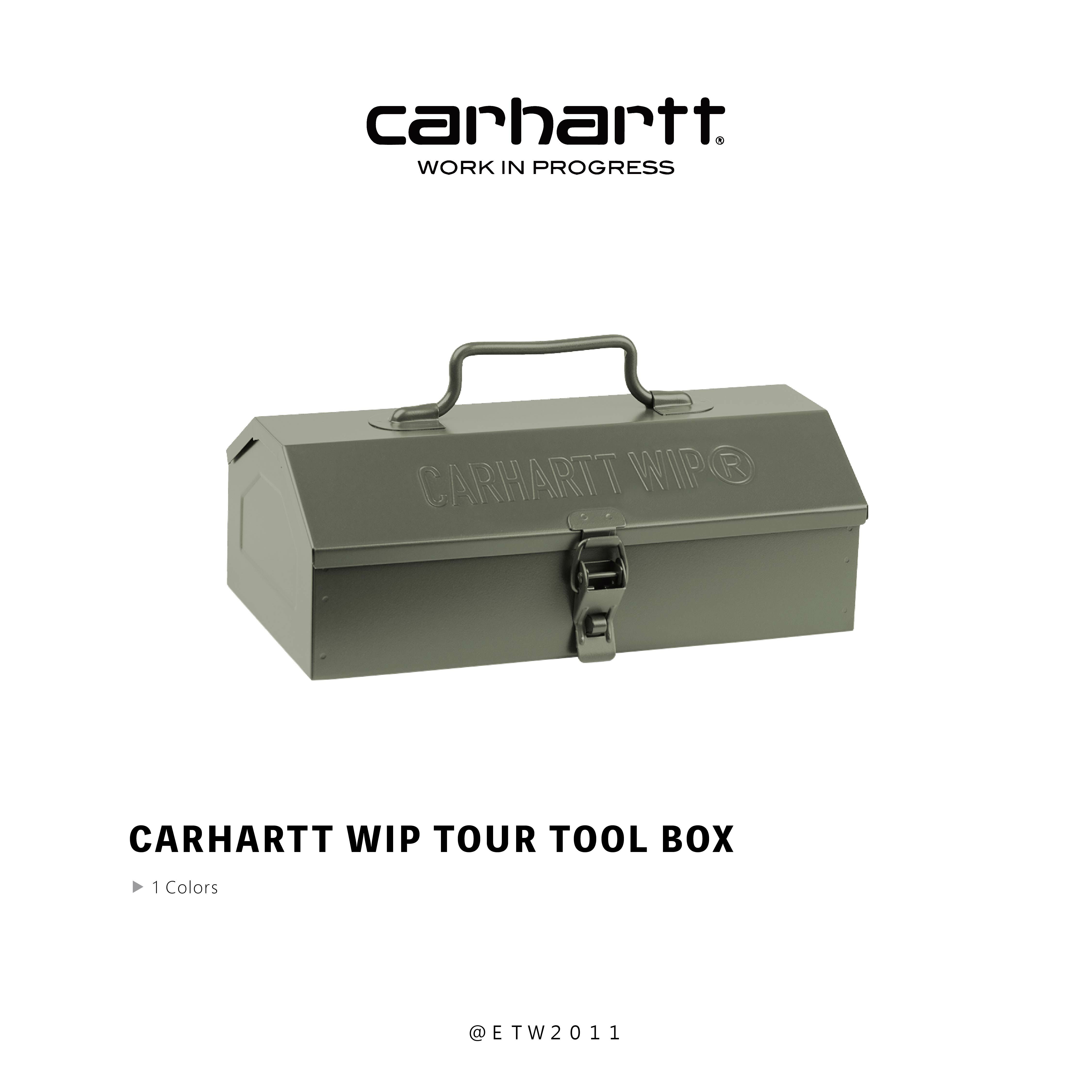 ☆ETW☆【台中店】CARHARTT WIP Tour Tool Box 工具箱 收納箱 五金 工業 卡哈 軍
