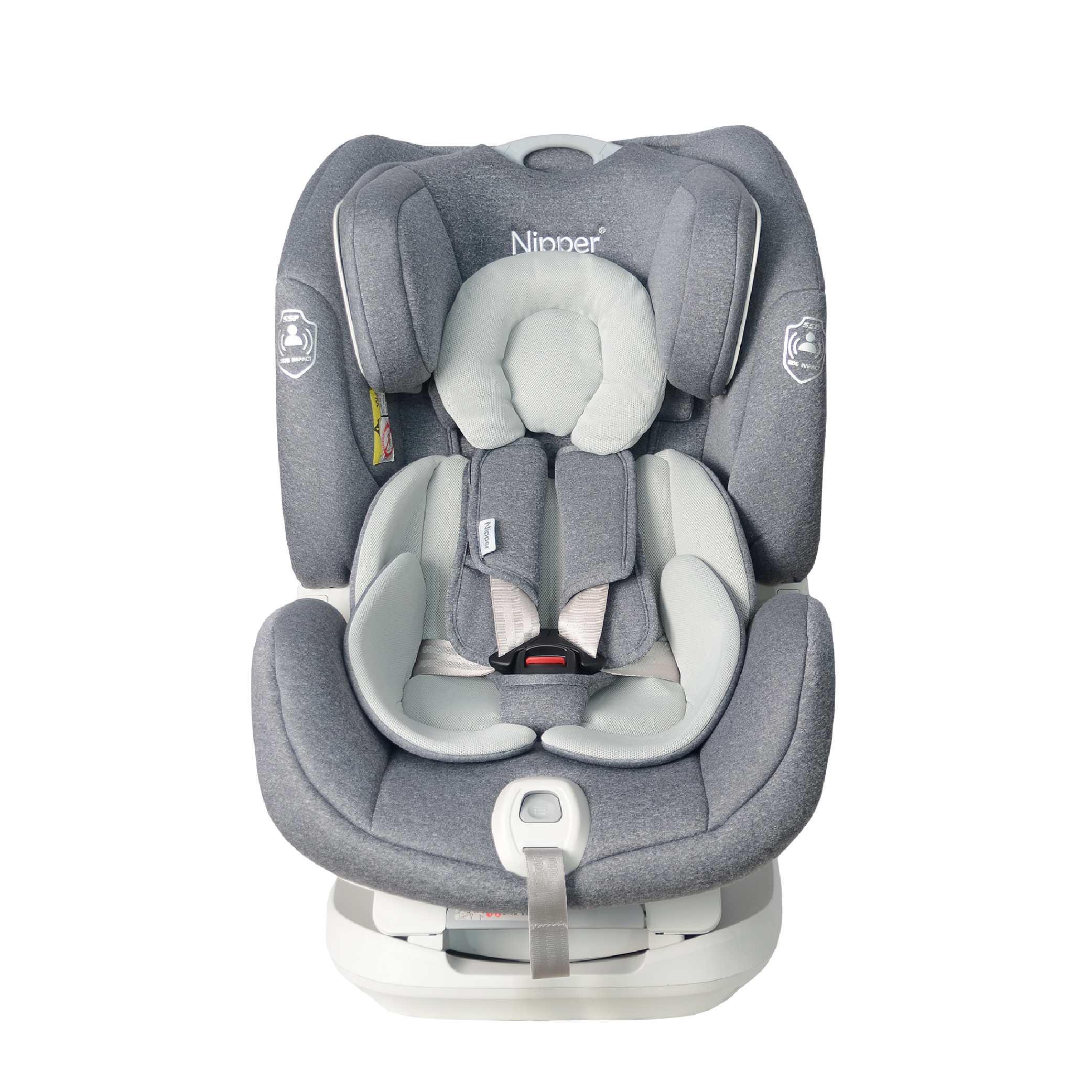 Nipper Neo-Fix 0-7歲 ISOFIX 安全座椅-北極灰