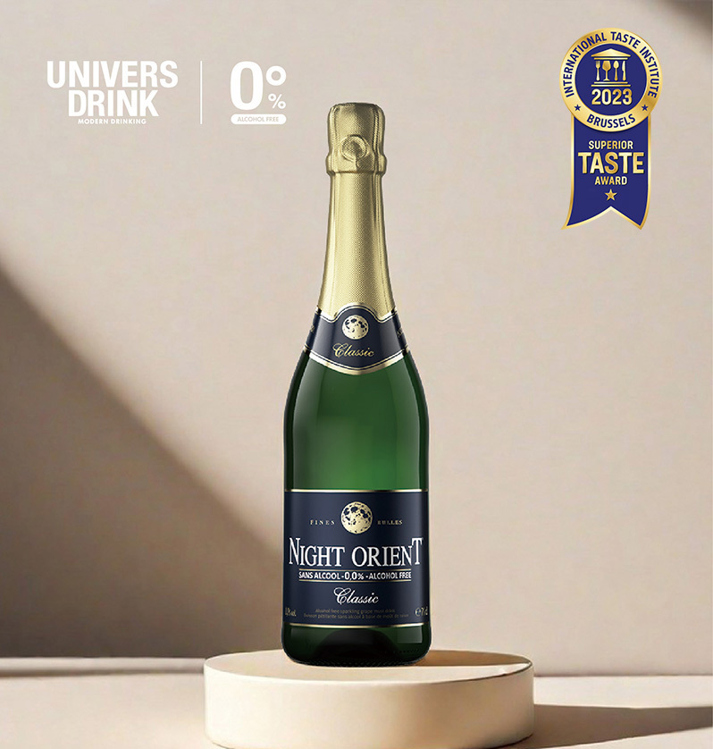 【UNIVERS DRINK】夜東方無酒精氣泡酒 750mlx3