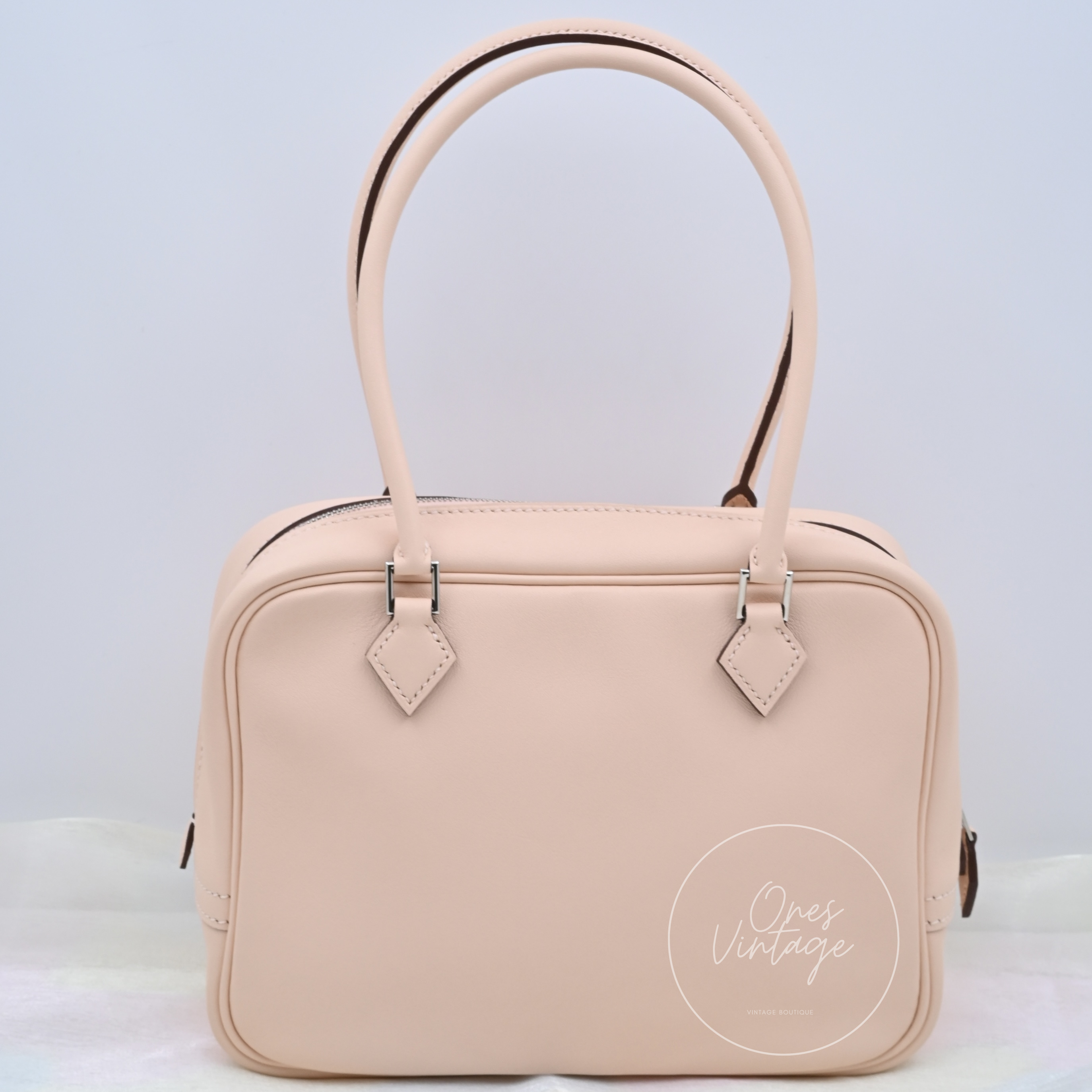 Hermes Plume Mini Rose Sakura Swift Leather Phw