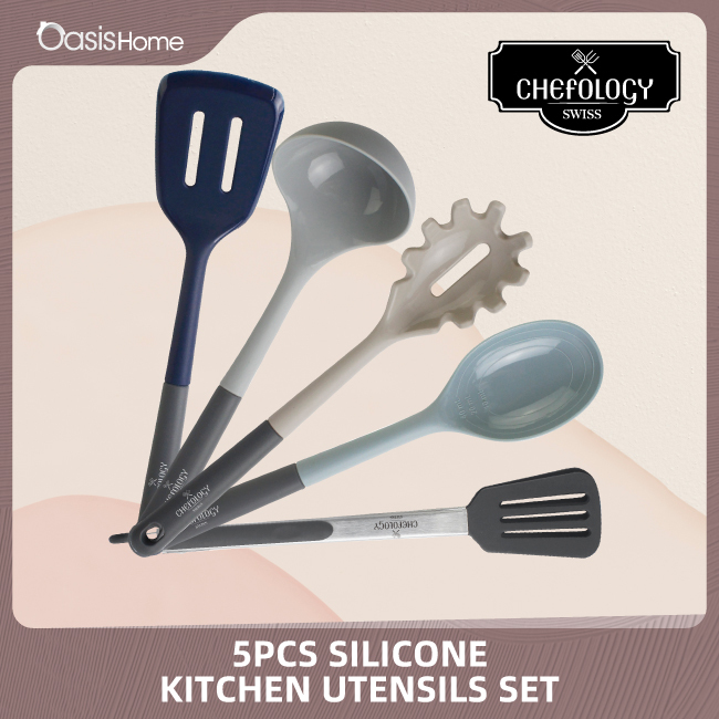 Chefology 5pcs Kitchen Utensil Set