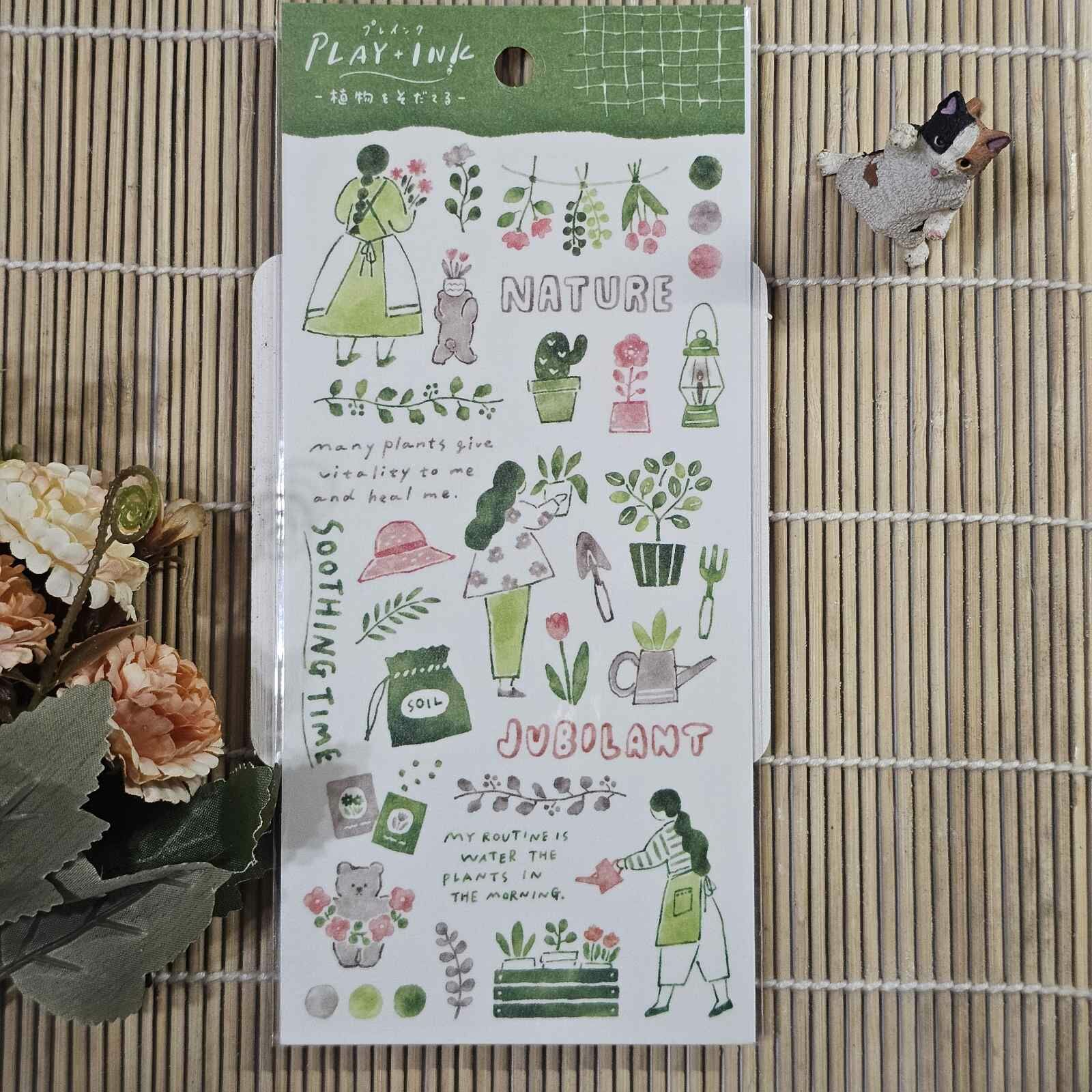Mindwave Sticker Sheet Play + Ink - Planting