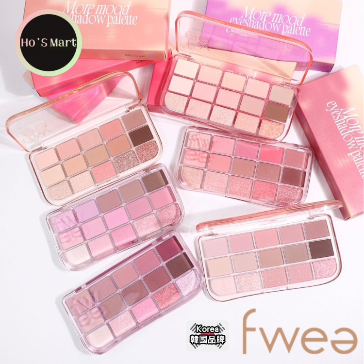 fwee 多樣心情眼影盤 6色選擇