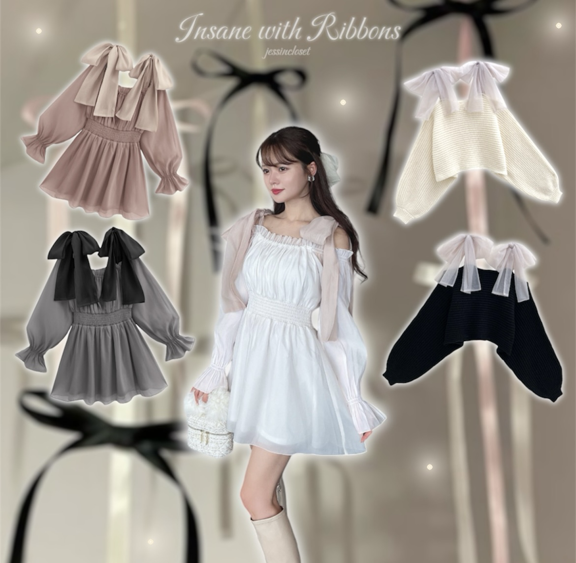 Insane with Ribbons Dress/Top