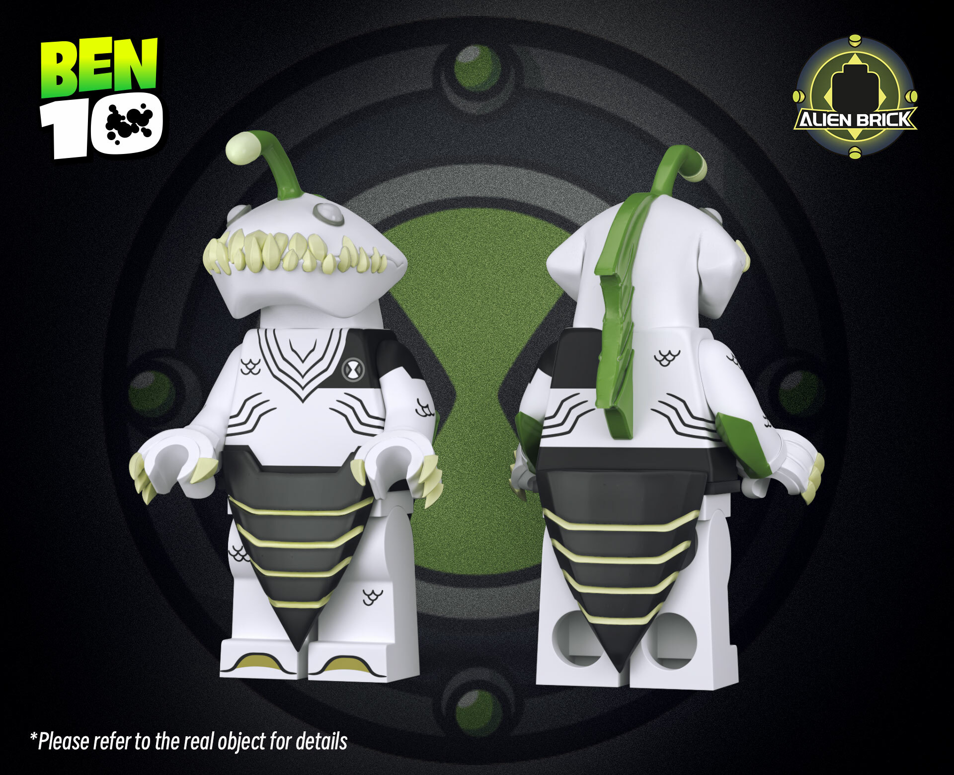 [Alien Brick][Preorder] Ben 10 - Ripjaw [PADprinted]