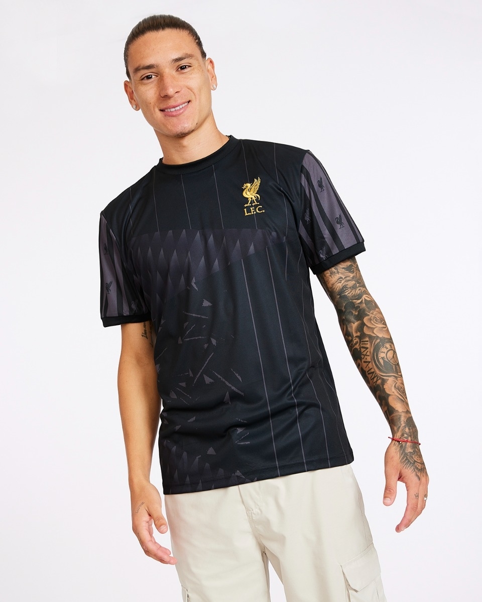 Liverpool Blackout Mesh Up Shirt