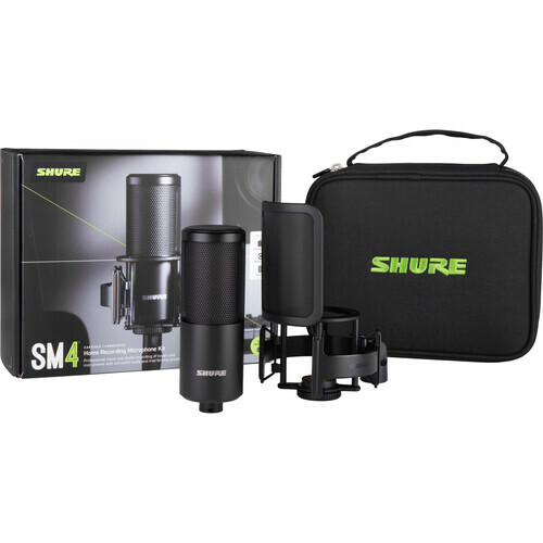 【保固2年】SHURE SM4 SM4-KIT大震膜 心型 電容式麥克風