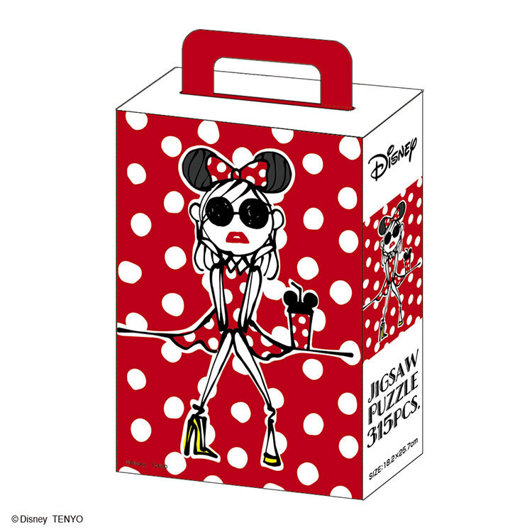 日本 Tenyo 預購 DiDiLa Chignon 米妮 315片拼圖（DG-315-121）