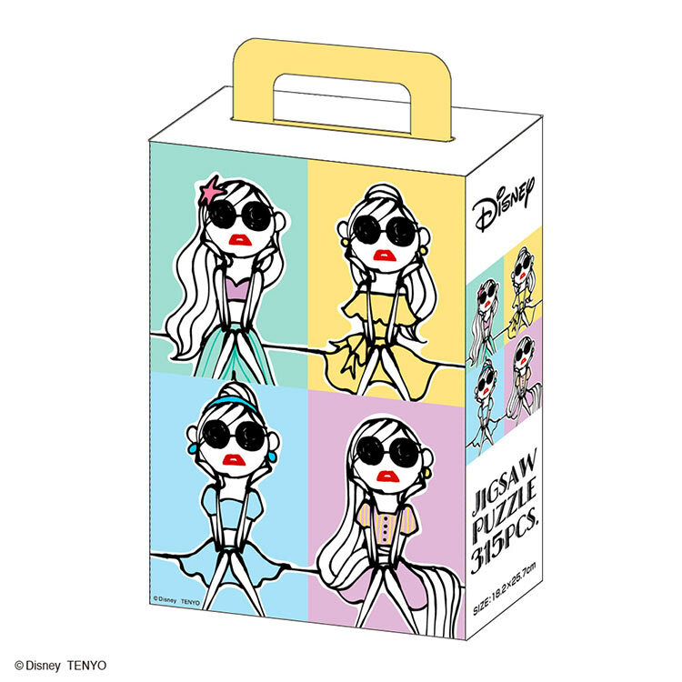 日本 Tenyo 預購 DiDiLa Chignon 公主 315片拼圖（DG-315-123）