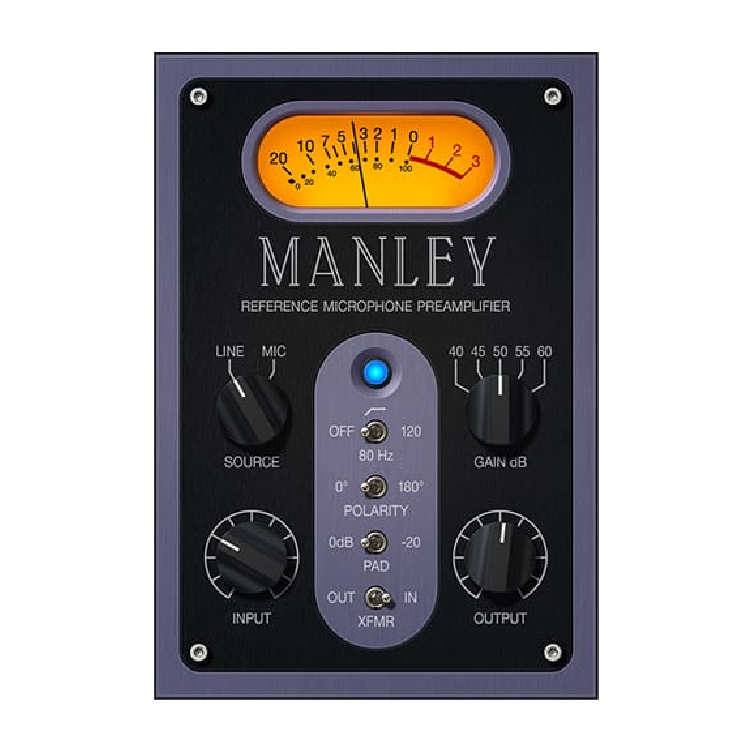 Universal Audio UAD Manley Tube Preamp Plugins 效果器