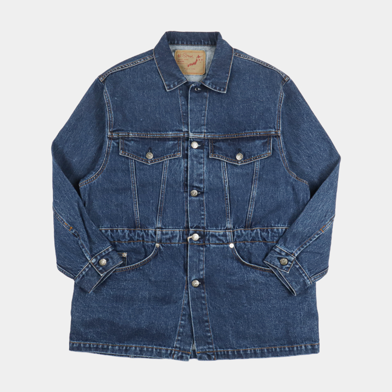 orSlow Denim Half Coat (6 Month Wash)