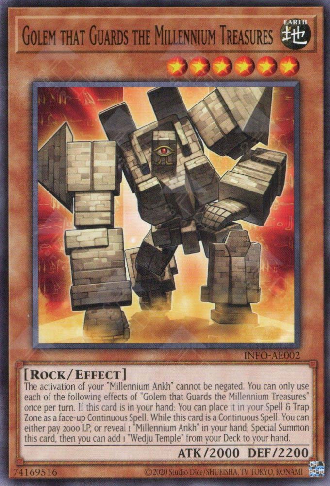 INFO-AE002 Golem that Guards the Millennium Treasures