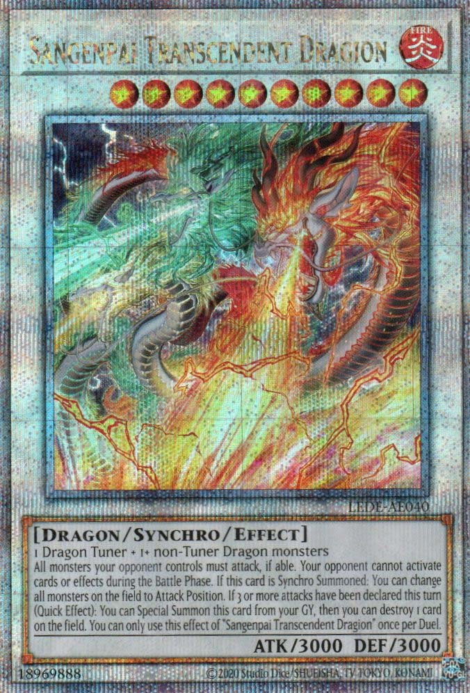 LEDE-AE040 Sangenpai Transcendent Dragion