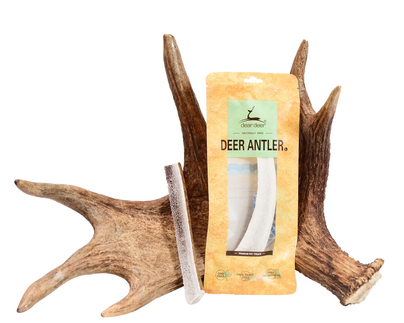 Dear Deer Antler 耐咬鹿角 (S/L) 1pc