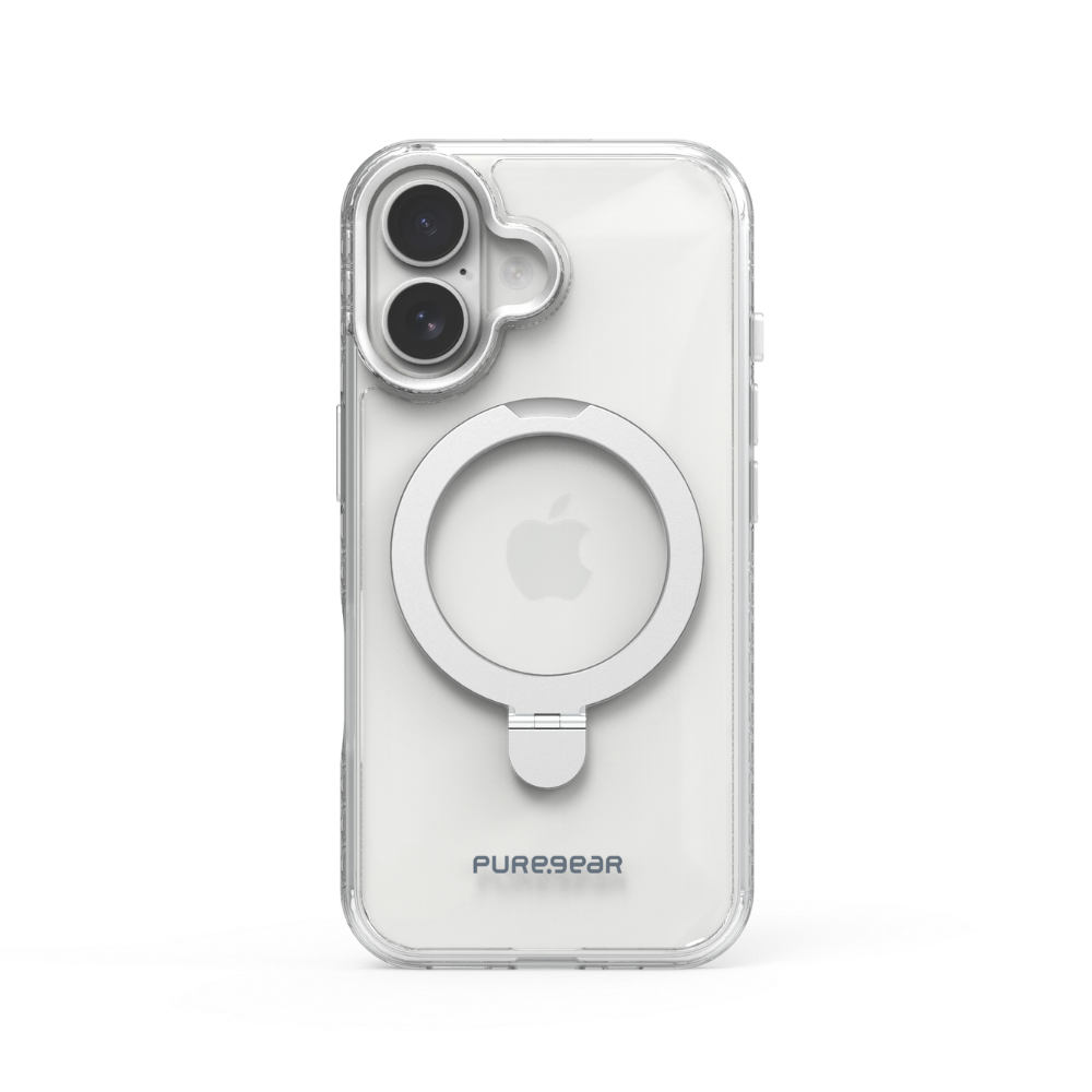 PureGear 普格爾 iPhone Slim Shell Plus 冰鑽防摔支架保護殼 / Magsafe
