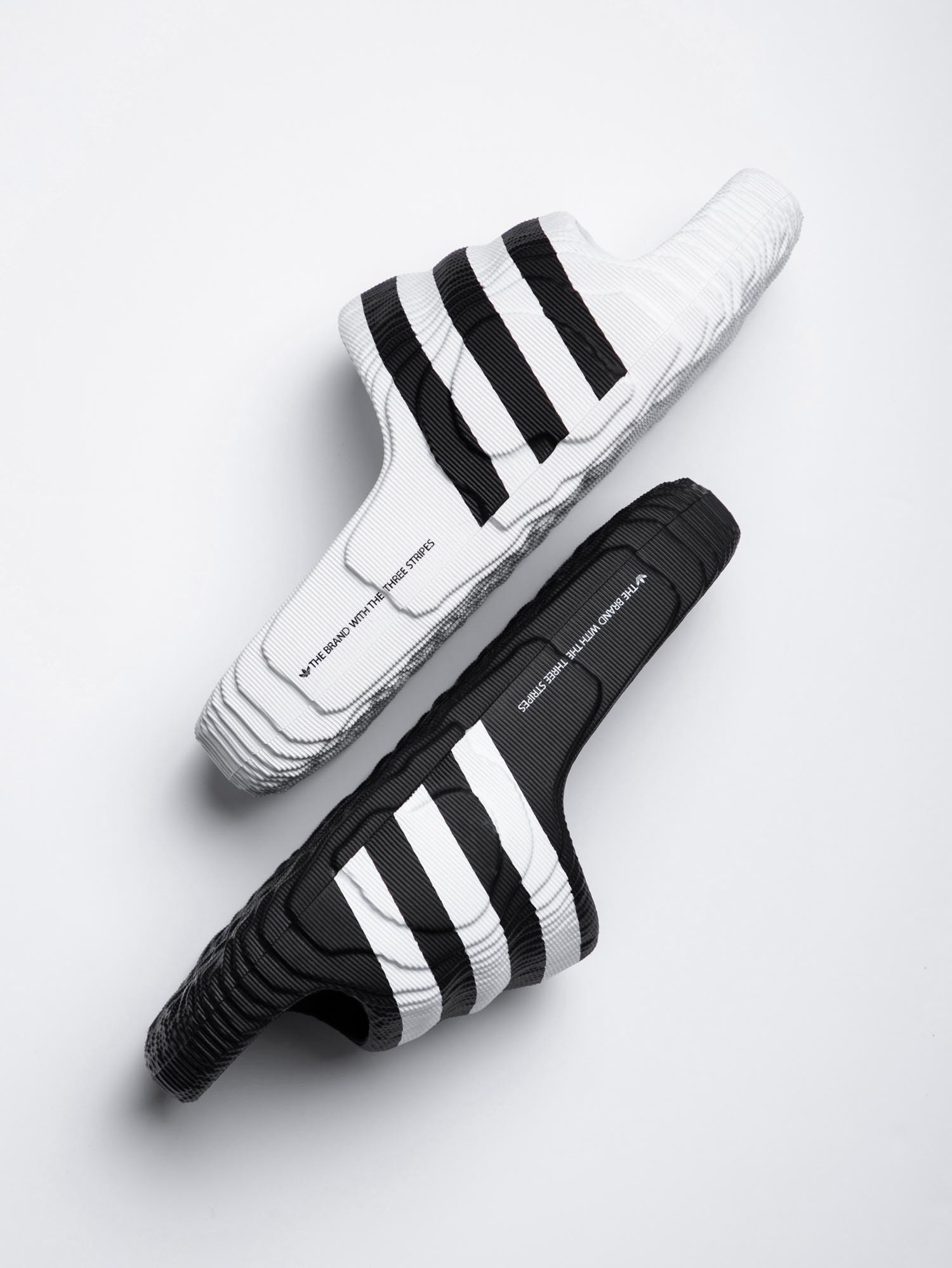 Adidas Adilette 22 黑白 防水 三線拖鞋 IF3668 IF3670