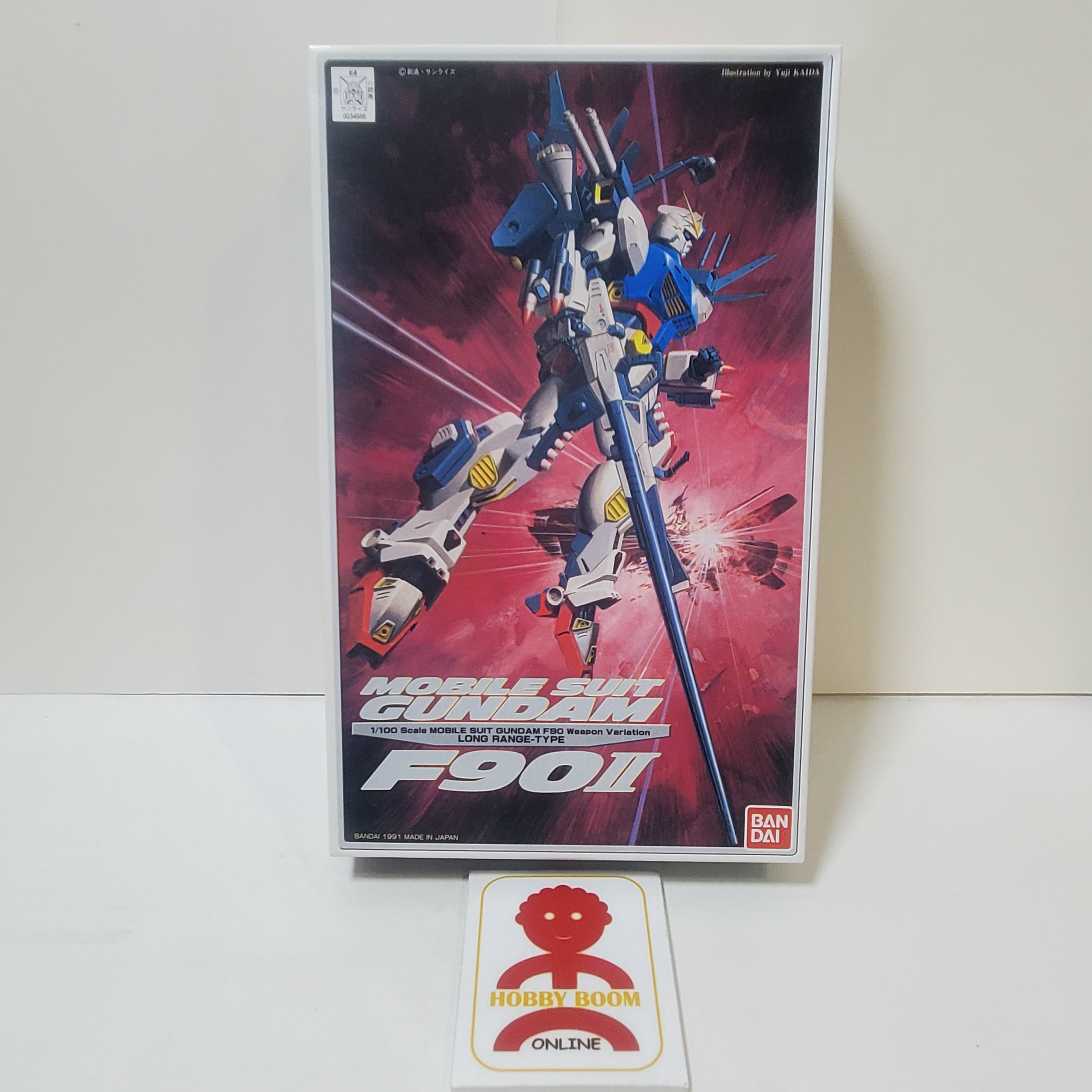 機動戰士高達 Gundam F90 L-TYPE 長射程仕様 1/100 舊版組合模型