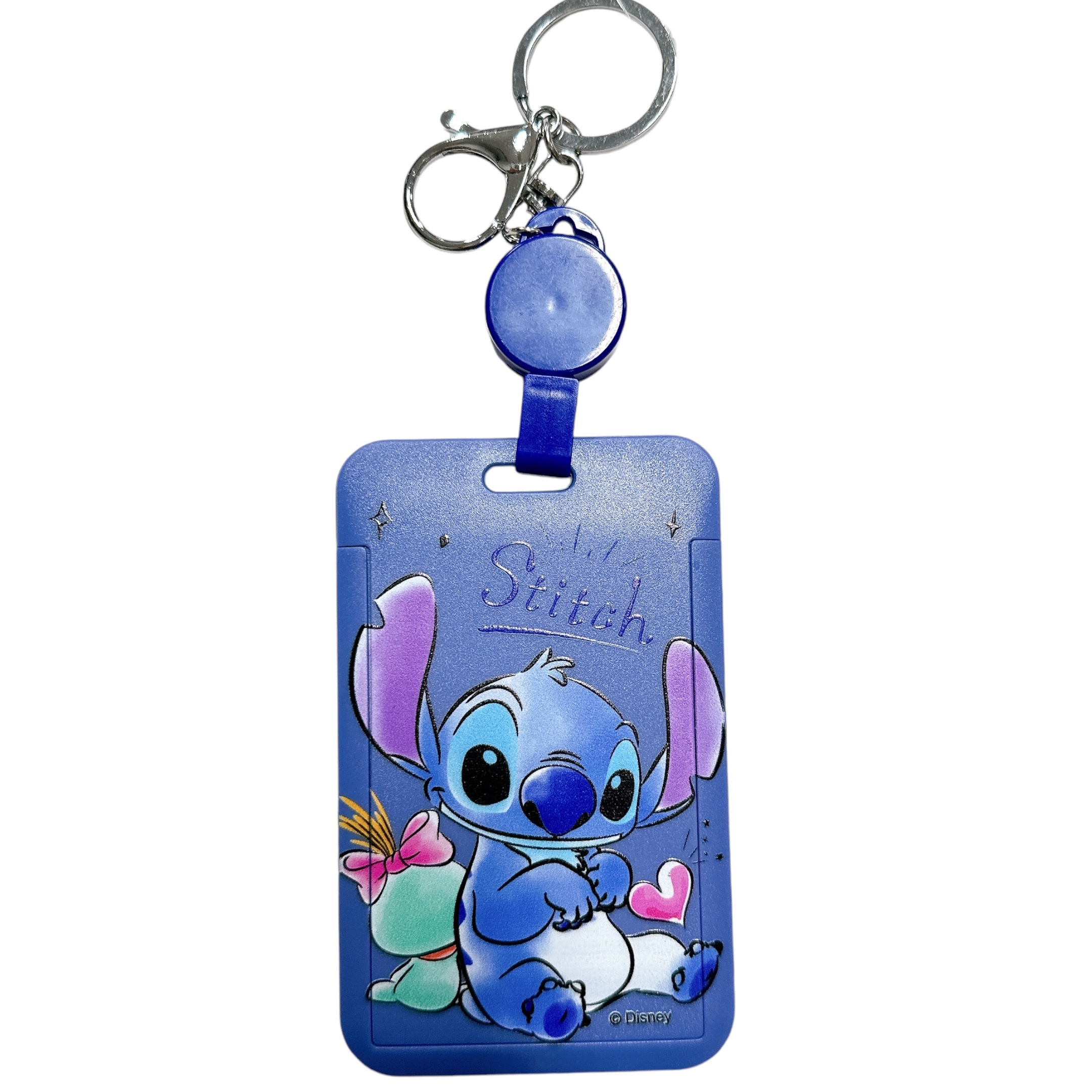 史迪仔 Stitch 小金背面 伸縮卡套 (HY87)