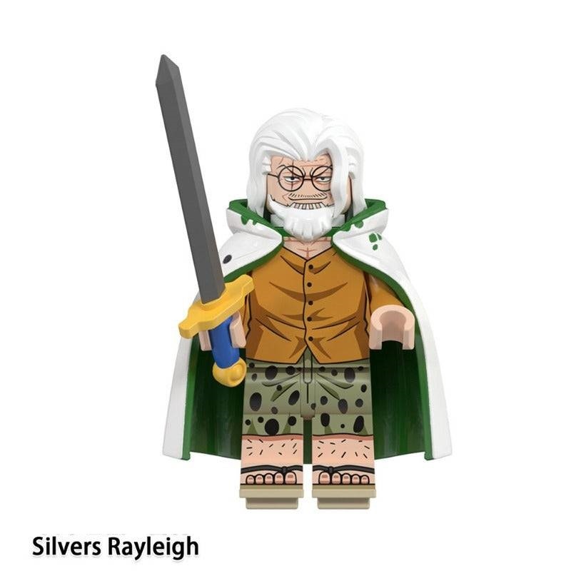 One Piece Silvers Rayleigh Minifigures fit Lego