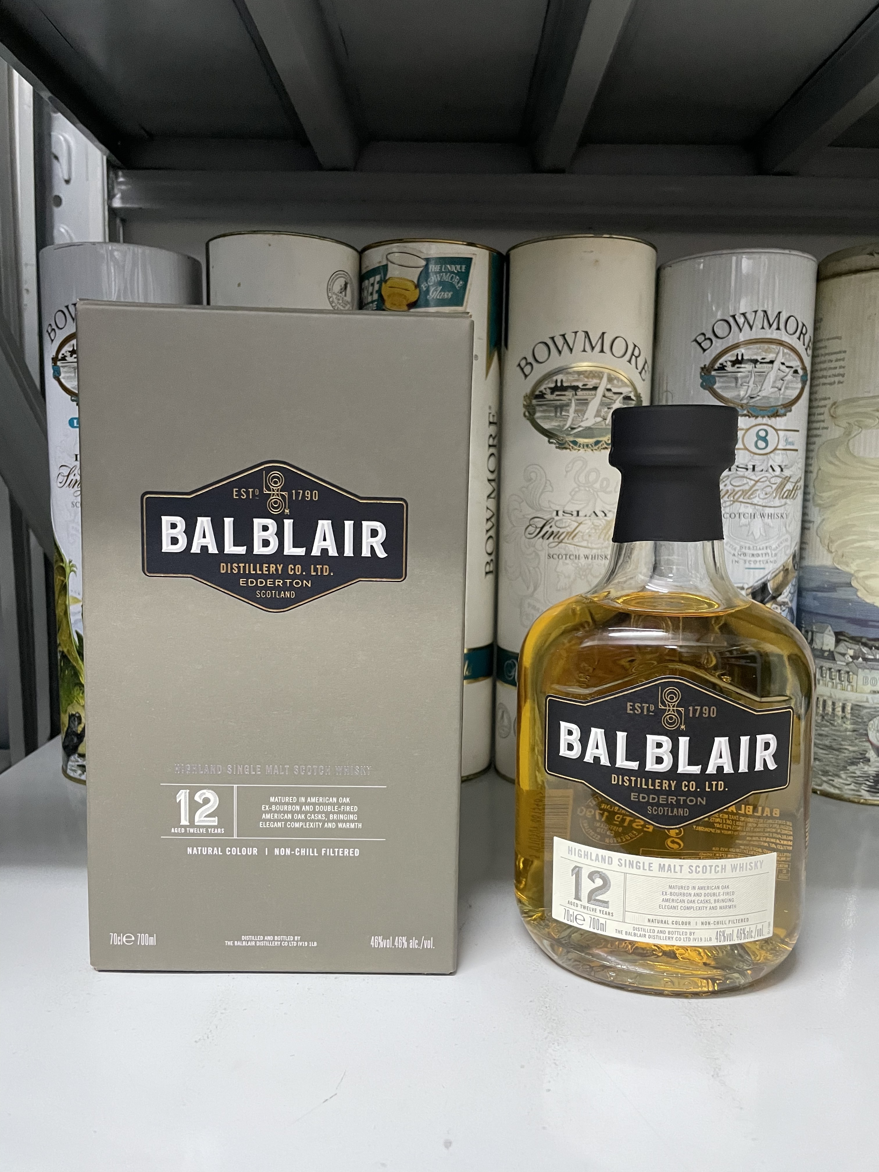 Balblair 12 Years Highland Single Malt Scotch Whisky 46