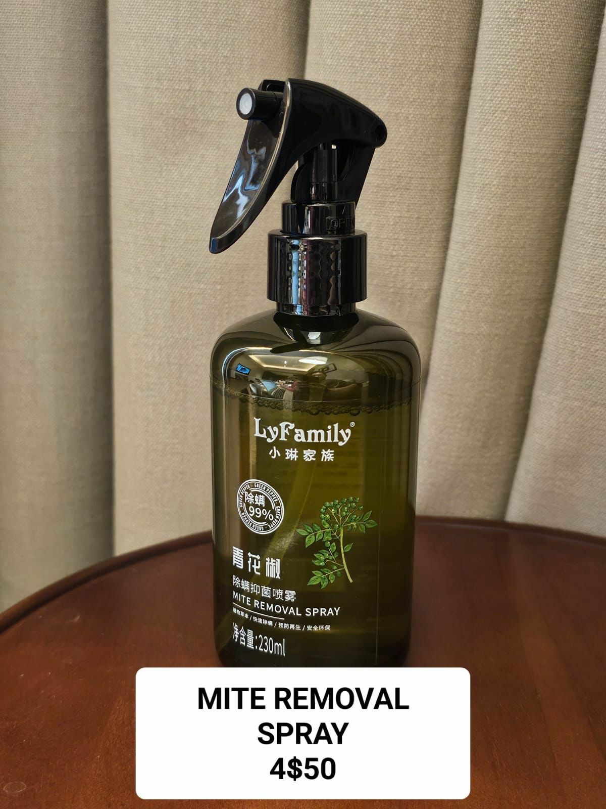 4 MITE REMOVAL SPRAY (RYAN)
