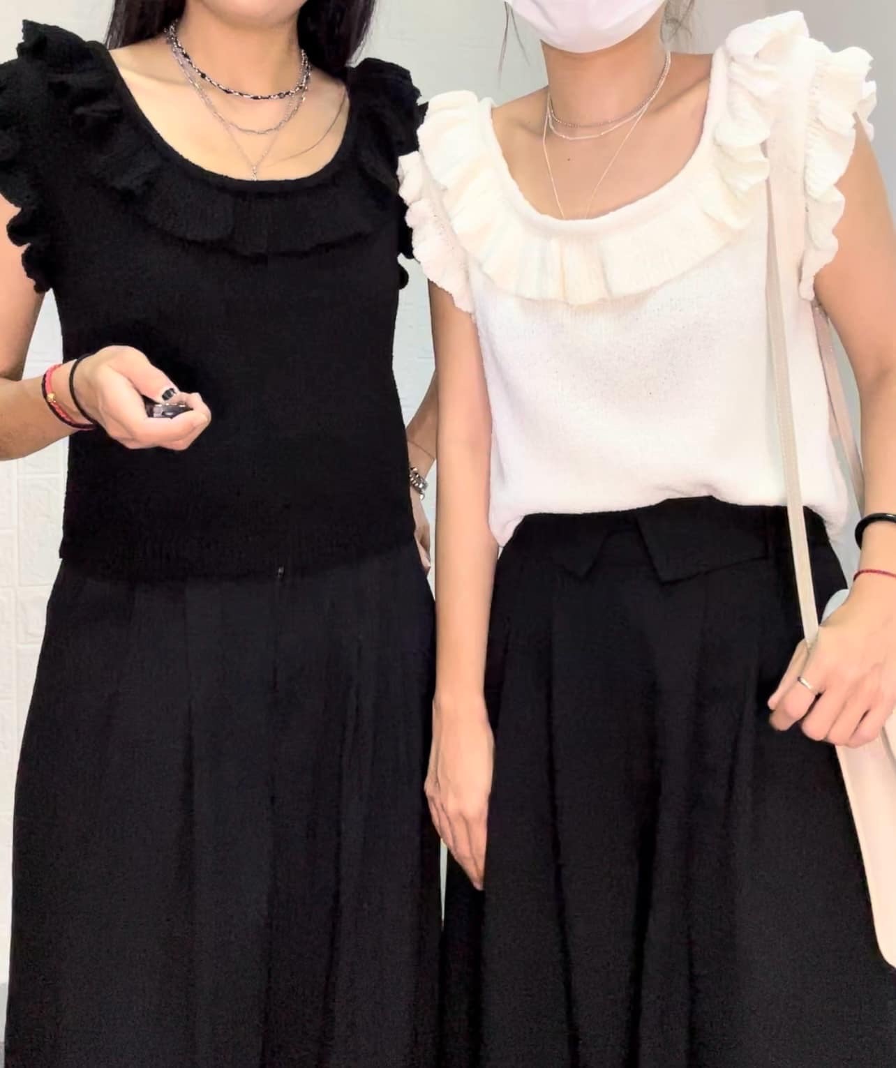 [ BoBo Smile ] BSP07 COLLAR TOP