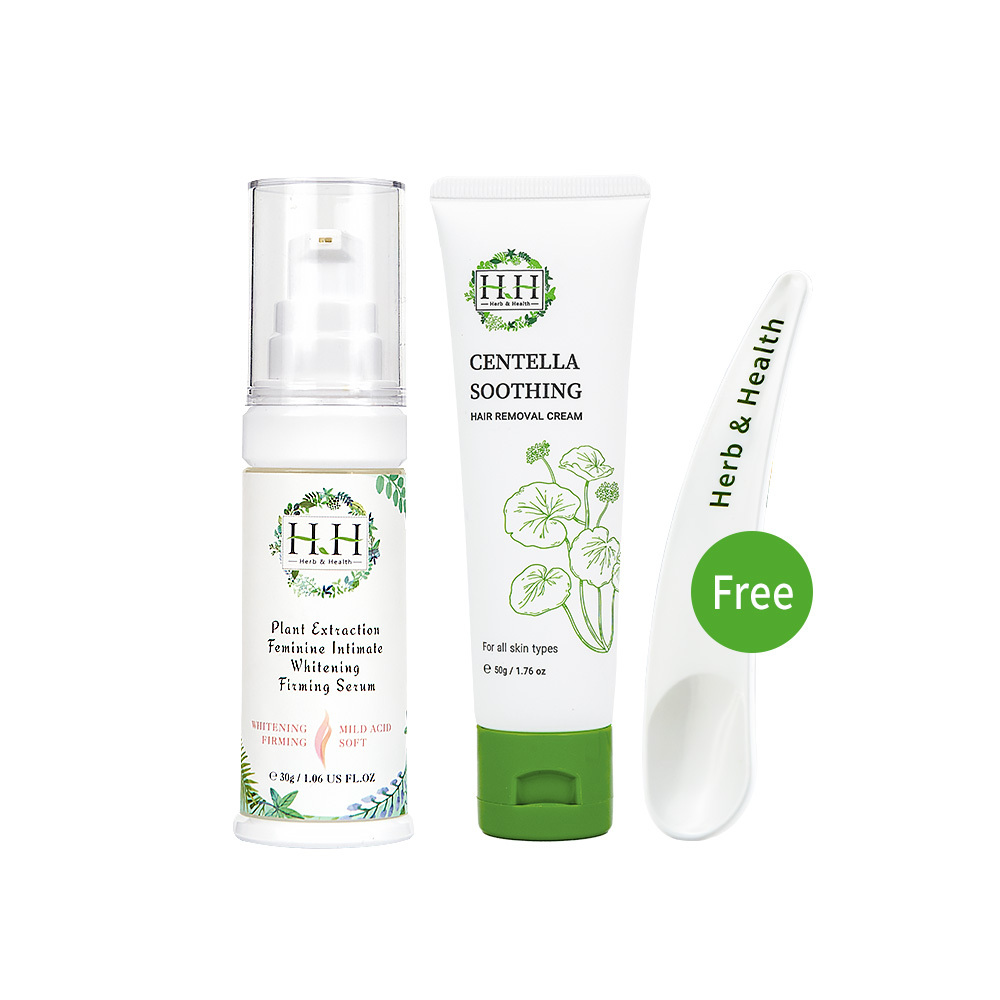 HH Hair Removal Cream + Whitening Serum