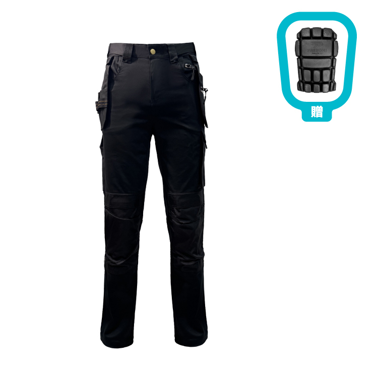 【PATRONI】SW2404 多口袋耐磨工作褲(贈輕量緩震工作護膝乙組)