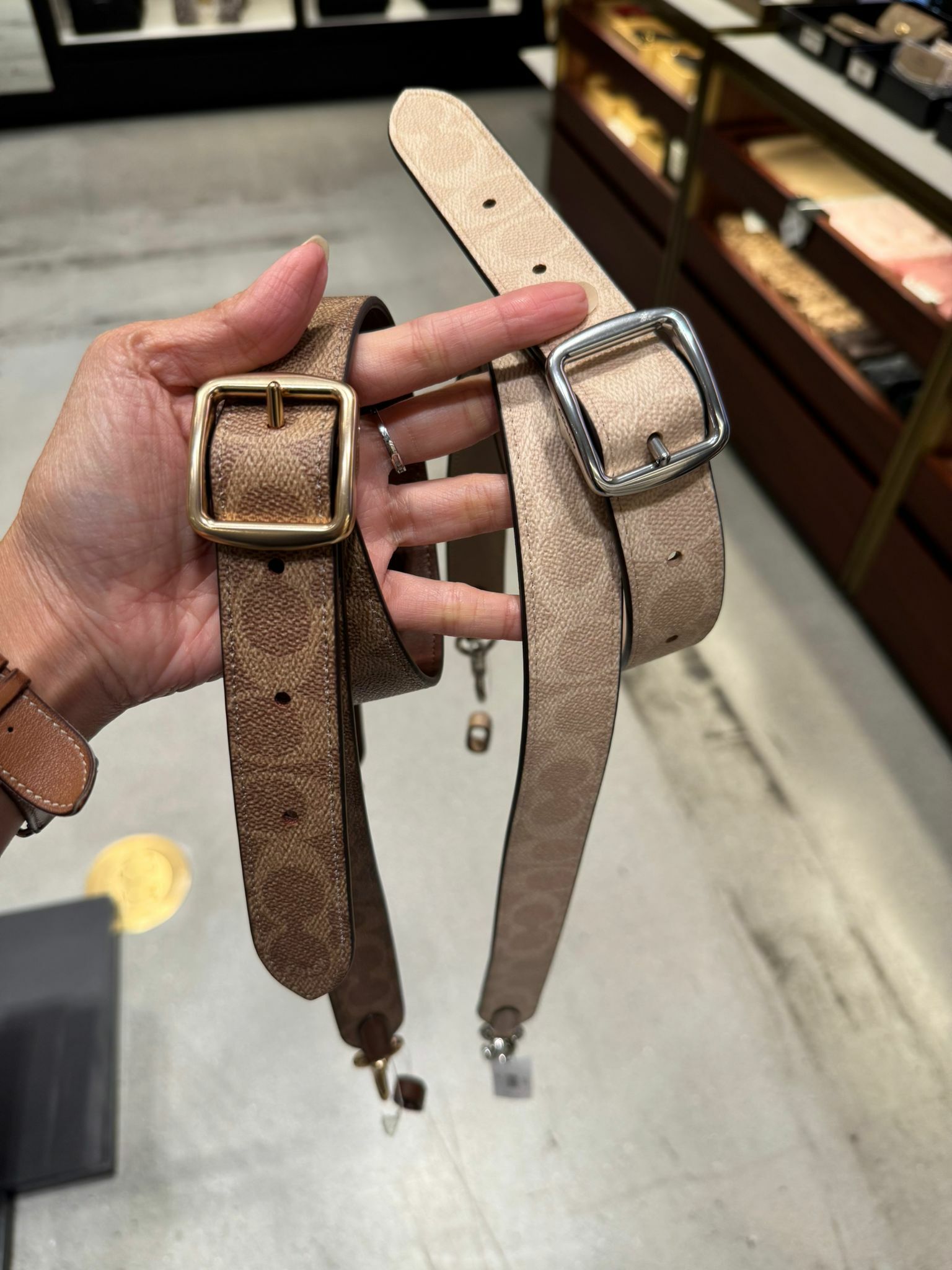 Coach Strap 雙面粗肩帶