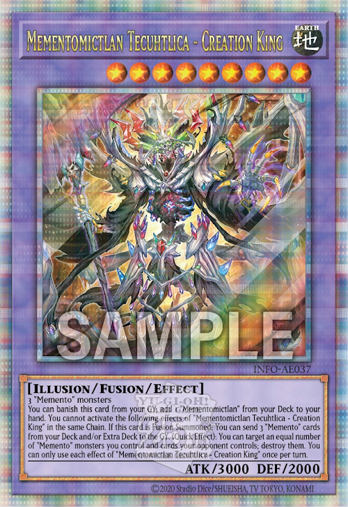 INFO-AE037 (SR/QCSE)Mementomictlan Tecuhtlica - Creatio