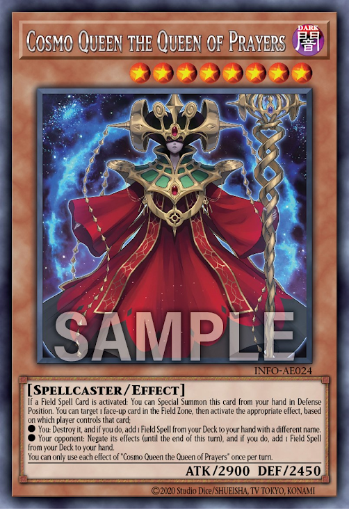 INFO-AE024 (R)Cosmo Queen the Queen of Prayers