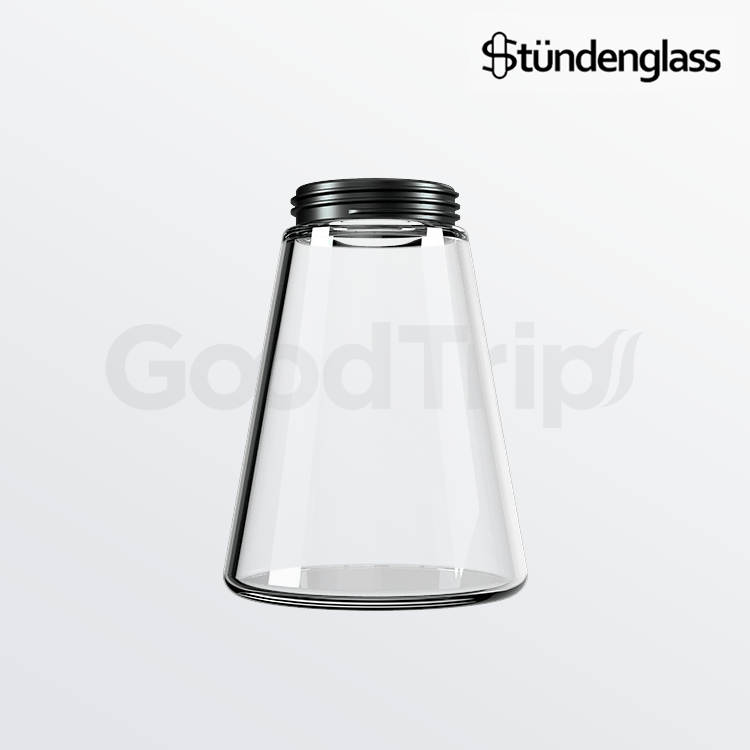美國 Stundenglass - 重力壺濾灰器 替換玻璃罩【透明色】