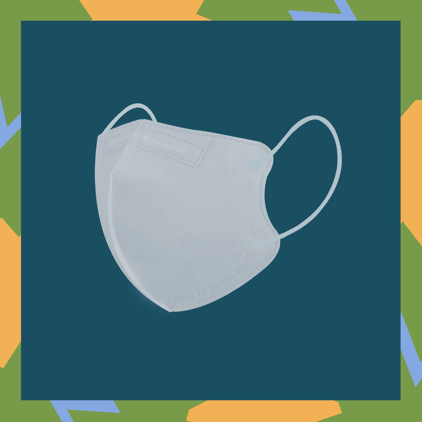 COMFZ康菲 立體醫療口罩 L(20入) - 青燕灰