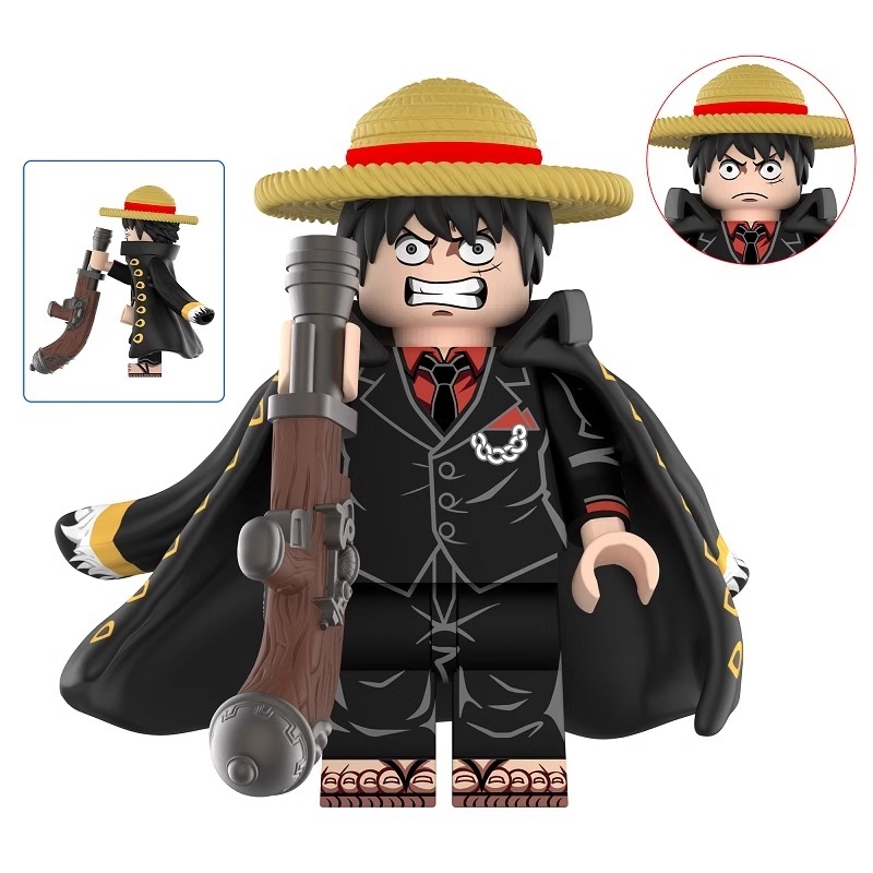 Luffy One Piece Minifigs fit Lego DY635