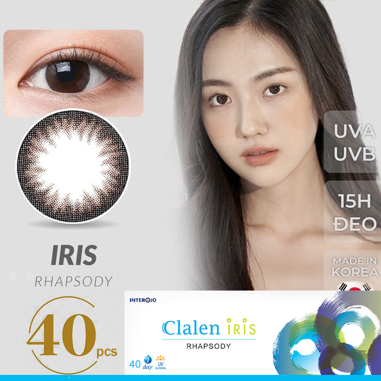 Clalen Iris Rhapsody 瑰玫銅 每日即棄｜1盒40片