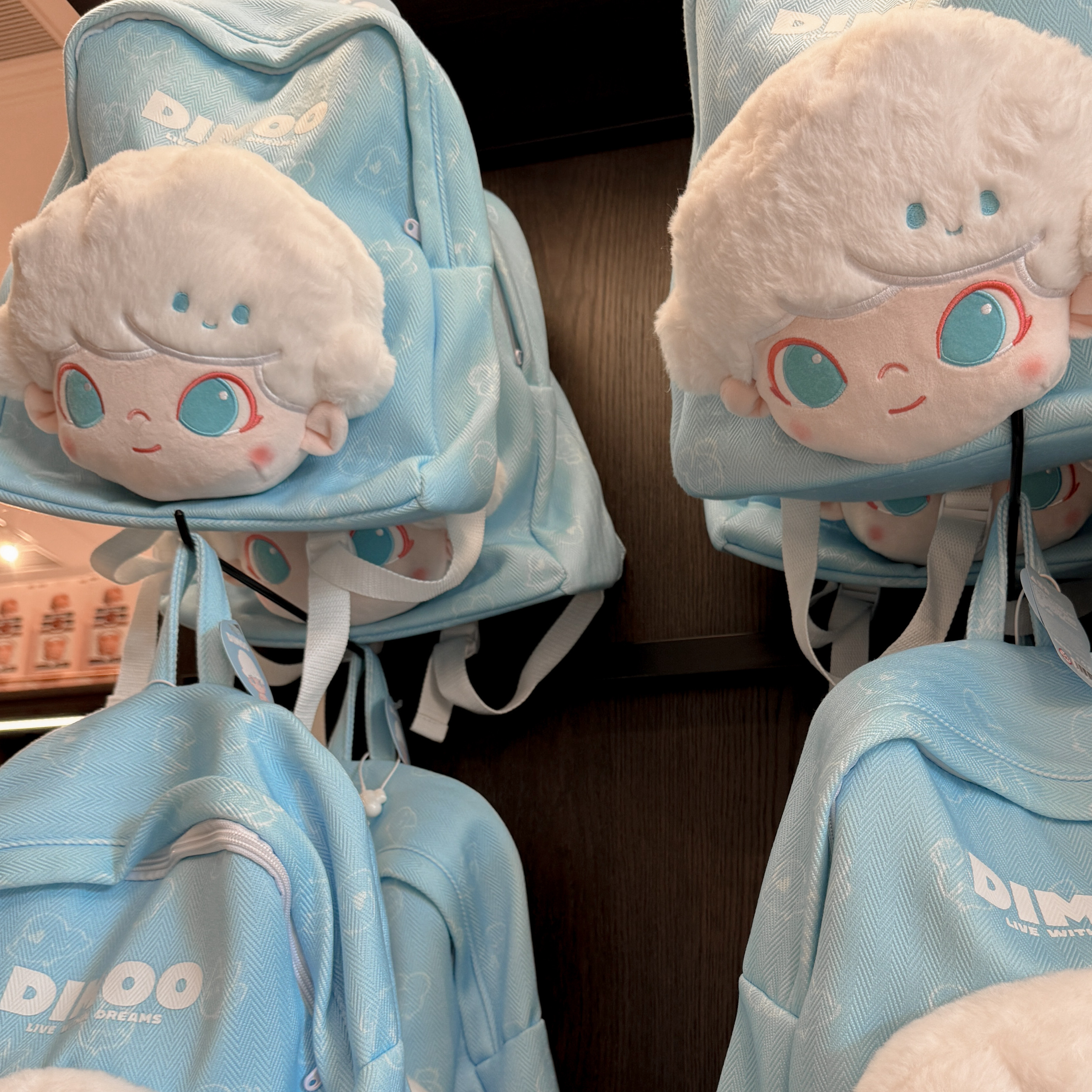 DIMOO毛絨雙肩包