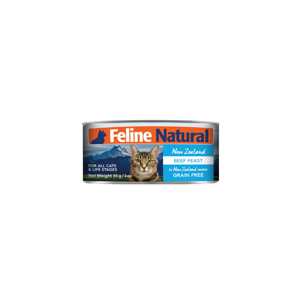 F9 Feline Natural 牛肉盛宴 單一蛋白 主食貓罐頭 85g