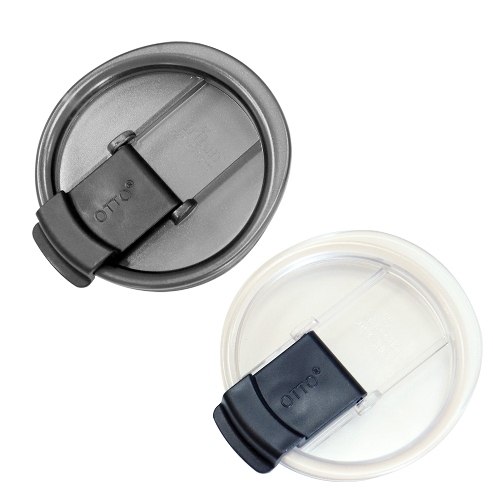 【OTTO Life】不鏽鋼真空酷樂杯 專屬TRITAN杯蓋 OT-7910BK OT-7910W